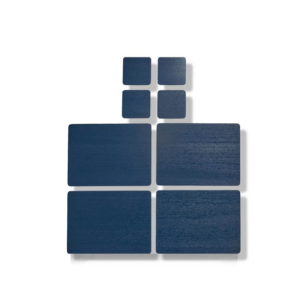 John Lewis Placements & Coaster Set Navy Blue x 4 - Spinneys United ...