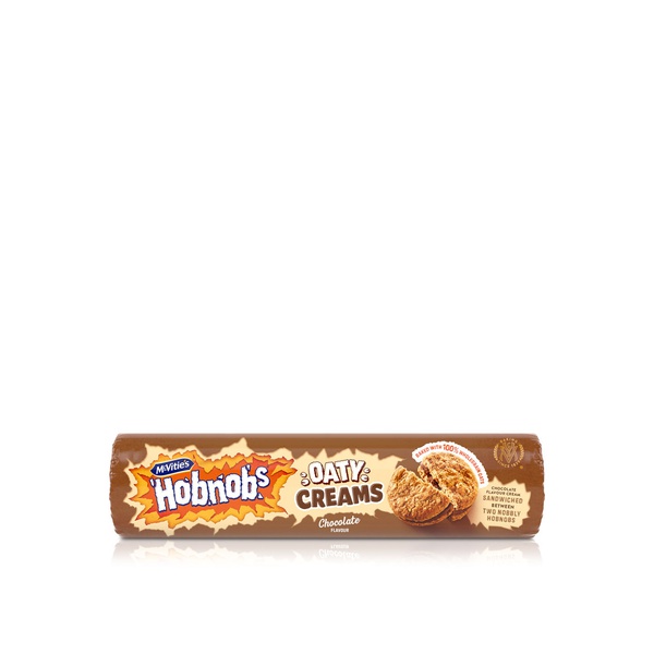 Mcvitie's Hobnob Chocolate Cream Biscuits 160g - Spinneys UAE
