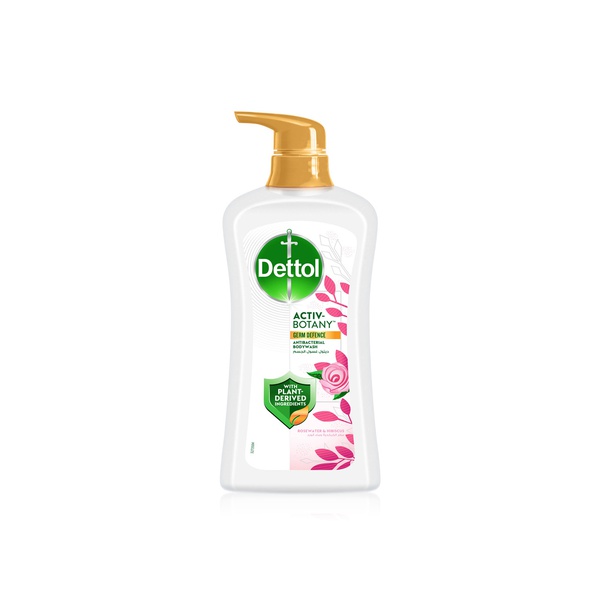 Dettol Activ Botany Rosewater and Hibiscus Antibacterial Bodywash 500ml ...