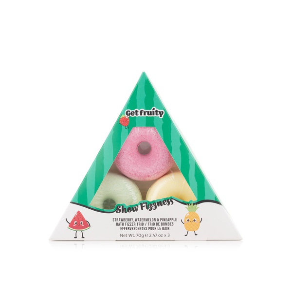 Get Fruity Bath Fizzer Trio - Spinneys United Arab Emirates