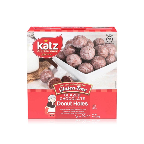Katz Gluten Free Chocolate Glazed Donut Holes 170g - Spinneys United ...