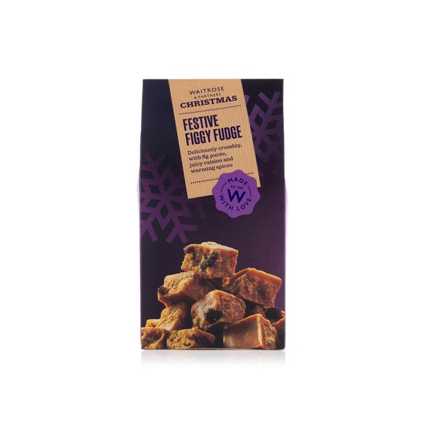 Waitrose Christmas Festive Figgy Fudge 130g - Spinneys UAE
