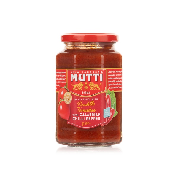 Mutti Pasta Sauce with Pizzutello Tomatoes and Calabrian Chilli Pepper ...