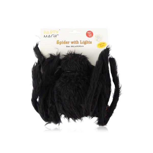 Party Magic Halloween Spider with Light - Spinneys United Arab Emirates