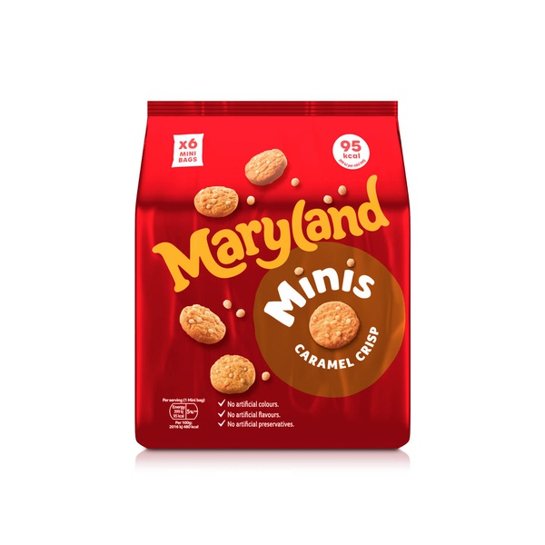 Maryland minis caramel crisp cookies 118.8g - Spinneys UAE