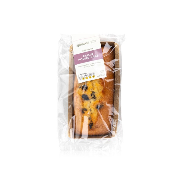 Spinneysfood Raisin Pound Cake 360g - Spinneys United Arab Emirates