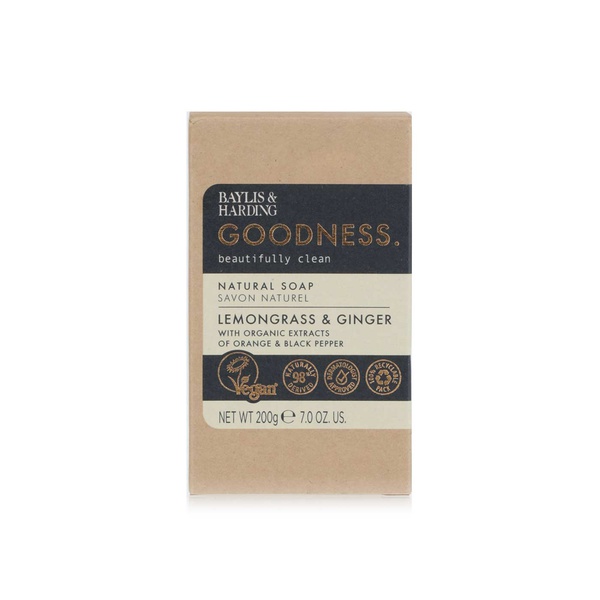 Baylis & Harding Goodness Soap Lemongrass & Ginger 200g - Spinneys ...