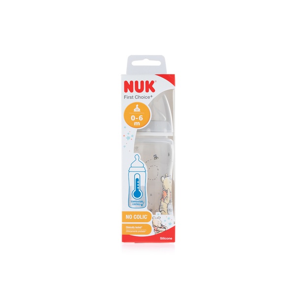 Nuk First Choice+ Disney Baby Bottle with Temperature Control 0-6m ...