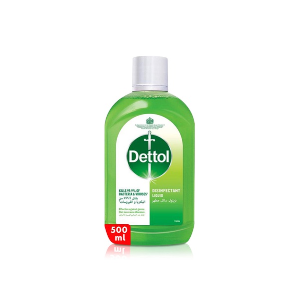 Dettol Antiseptic Antibacterial Disinfectant Liquid 500ml - Spinneys ...