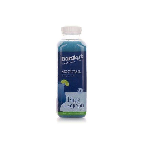 Barakat Mocktail Blue Lagoon 500ml - Spinneys UAE