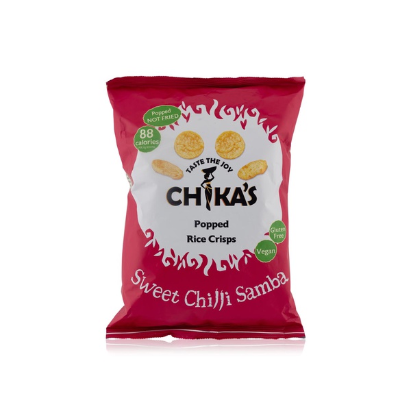 Chika's Sweet Chilli Samba Rice Crisps 80g - Spinneys UAE