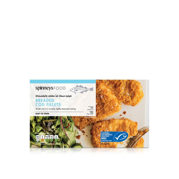 Spinneysfood Frozen Breaded Cod Fillets 300g - Spinneys United Arab ...