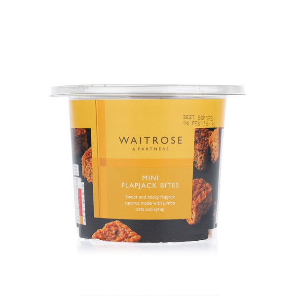 Waitrose Mini Flapjack Bites 263g - Spinneys UAE