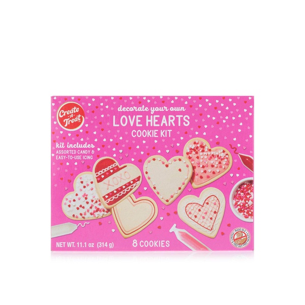Create-a-Treat Love Hearts Cookie Kit 314g - Spinneys United Arab Emirates