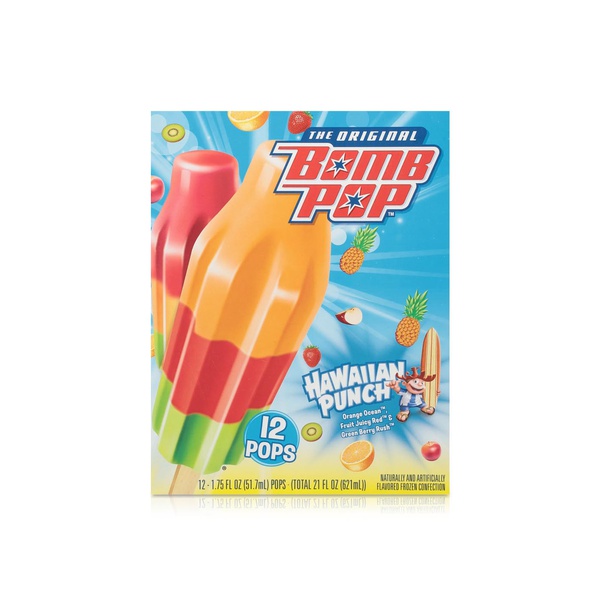 Blue Bunny Ice Bomb Pops Hawaiian 538.6g - Spinneys United Arab Emirates