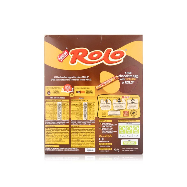 Nestle Rolo Large Easter Egg 202g - Spinneys UAE
