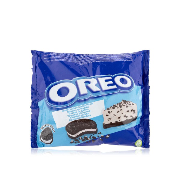 Oreo with Vanilla Crushed Cookie Pieces 154g - Spinneys UAE