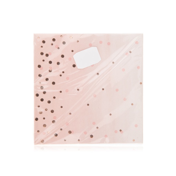 Creative Converting Rose Dots Napkins x 16 - Spinneys United Arab Emirates