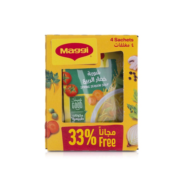 Maggi Spring Season Soup 4 x 59g - Spinneys UAE