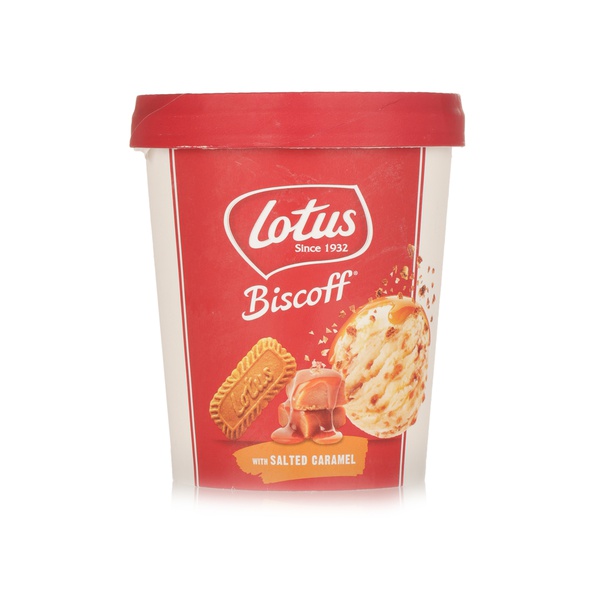 Lotus Biscoff Ice Cream 460Ml - Spinneys UAE
