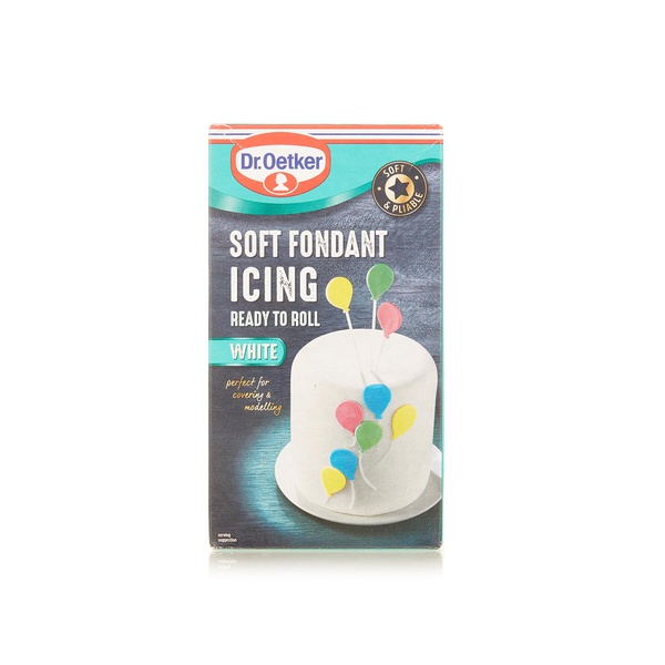 Dr. Oetker White Soft Fondant Icing 454g - Spinneys UAE