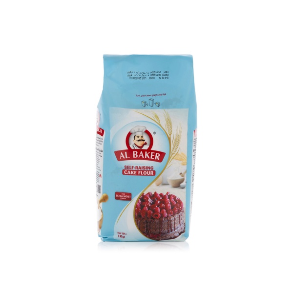 Al Baker self-raising wheat cake flour 1kg - Spinneys UAE