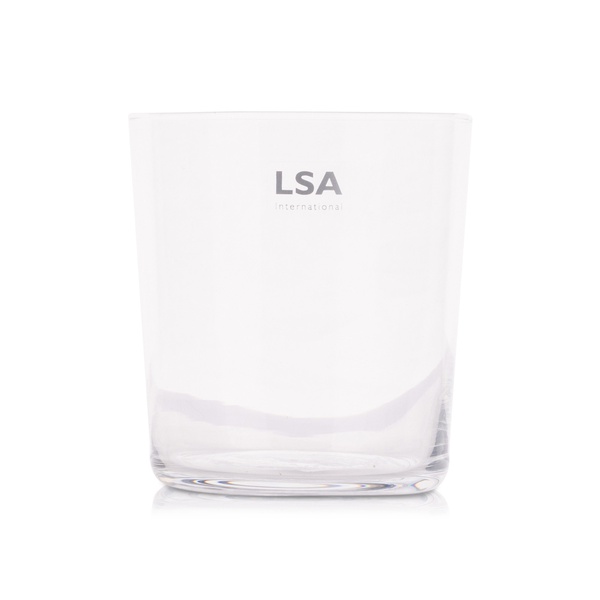 LSA gio tumbler glass small clear 390ml - Spinneys UAE
