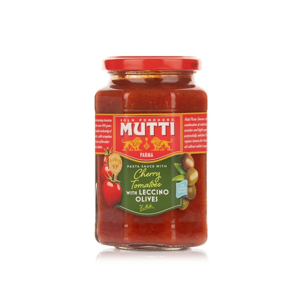 Mutti Pasta Sauce with Cherry Tomatoes and Leccino Olives 400g ...