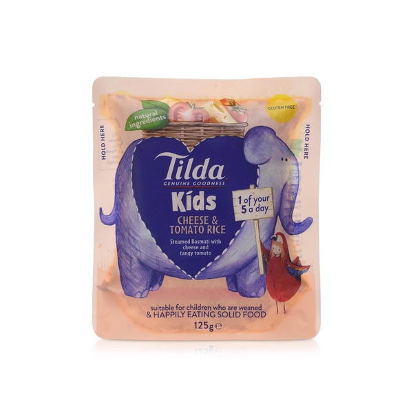 Tilda Kids Cheese and Tomato Rice 125g - Spinneys UAE