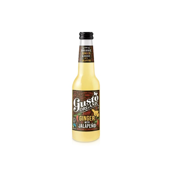 Gusto Organic Fiery Ginger and Agave with Jalapeno 275ml - Spinneys ...