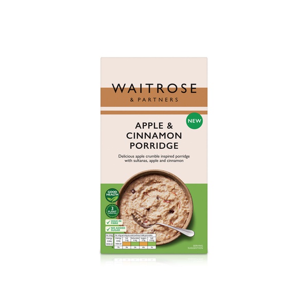 Waitrose Apple & Cinnamon Porridge 500g