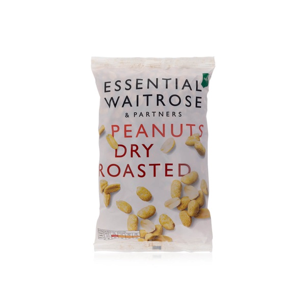 Waitrose Essential Dry Roasted Peanuts 550g - Spinneys UAE
