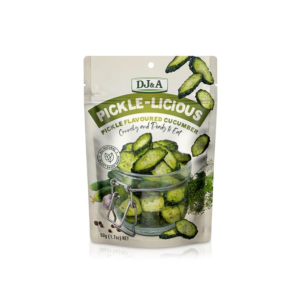 DJ&A Pickle-Licious Snack 50g - Spinneys UAE
