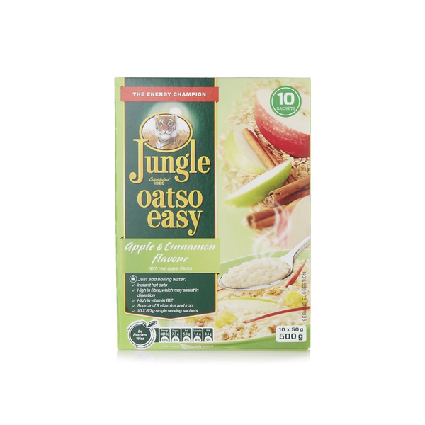 Jungle Apple & Cinnamon Oatso Easy 500g - Spinneys UAE