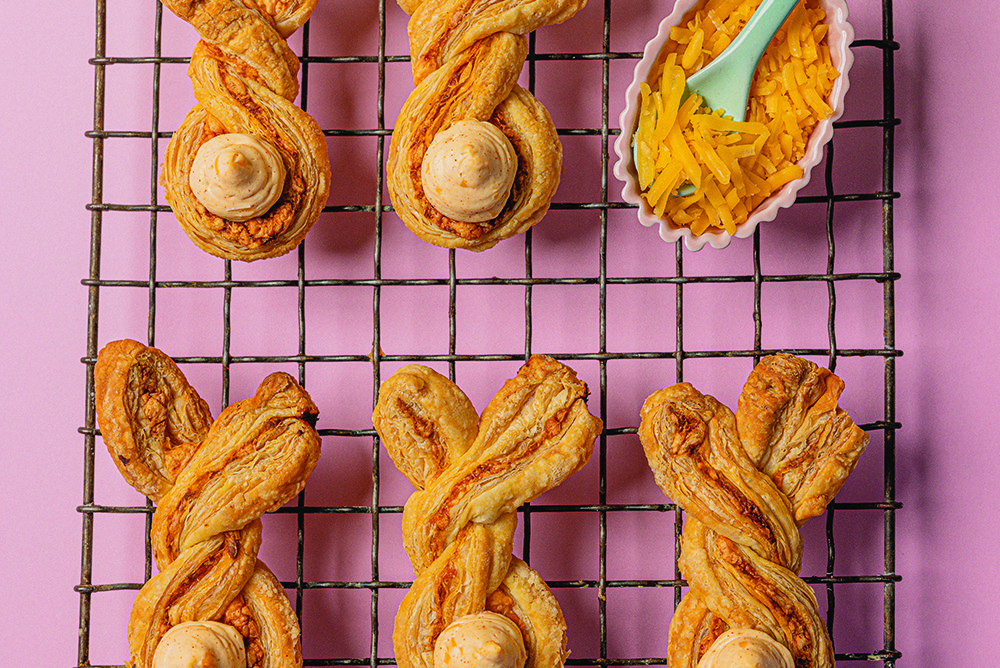 Bunny ear-shaped cheese twists recipe - Spinneys United Arab Emirates