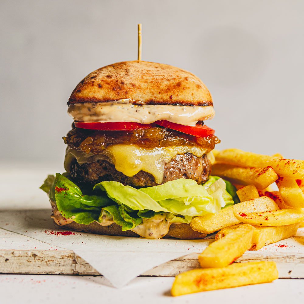 Chef Chabchouls Wagyu Beef And Comté Burger Recipe Spinneys Uae