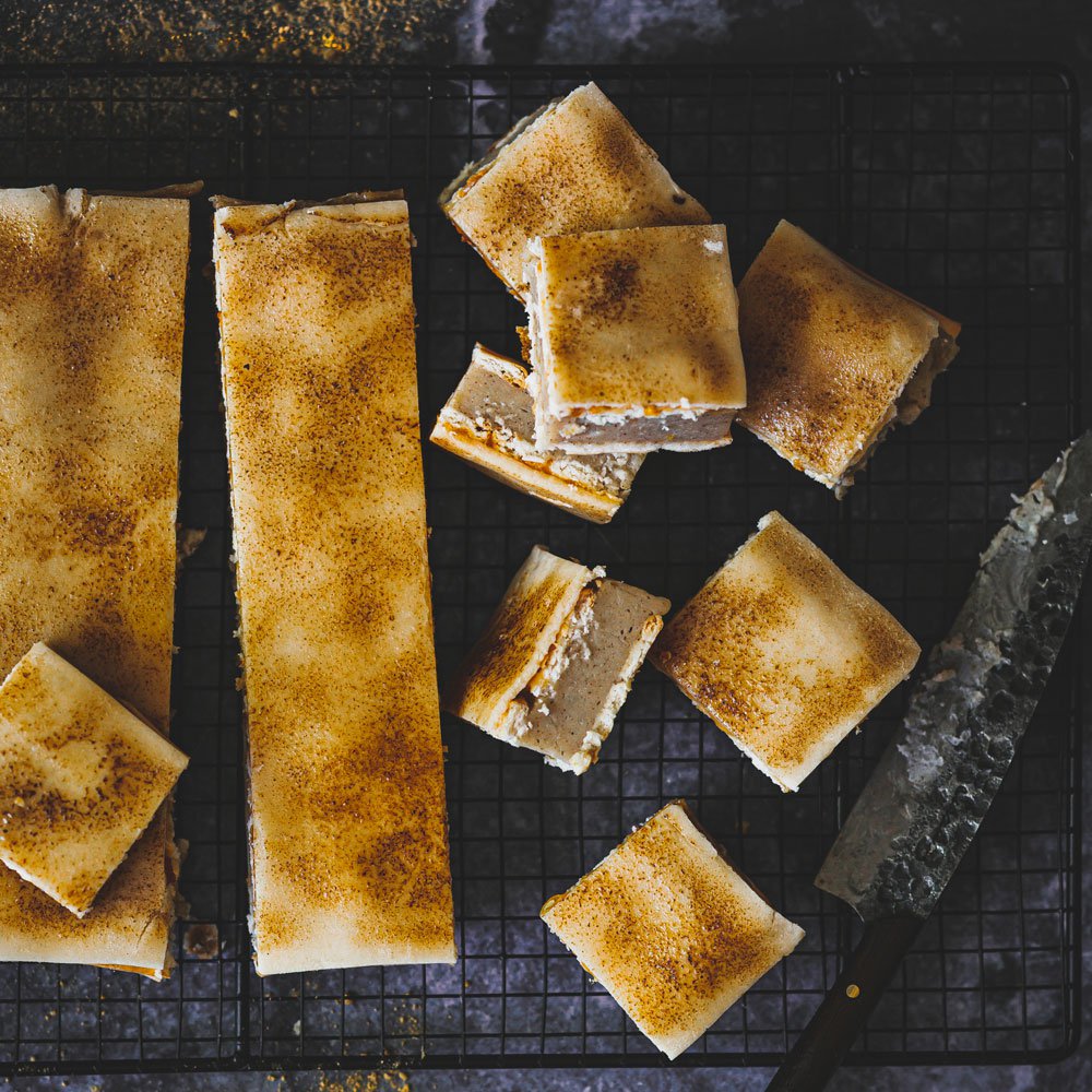 Cheat’s simnel custard slices recipe - Spinneys UAE