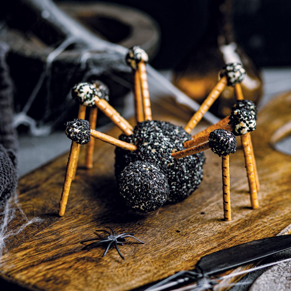 Cheese ball spider recipe - Spinneys UAE