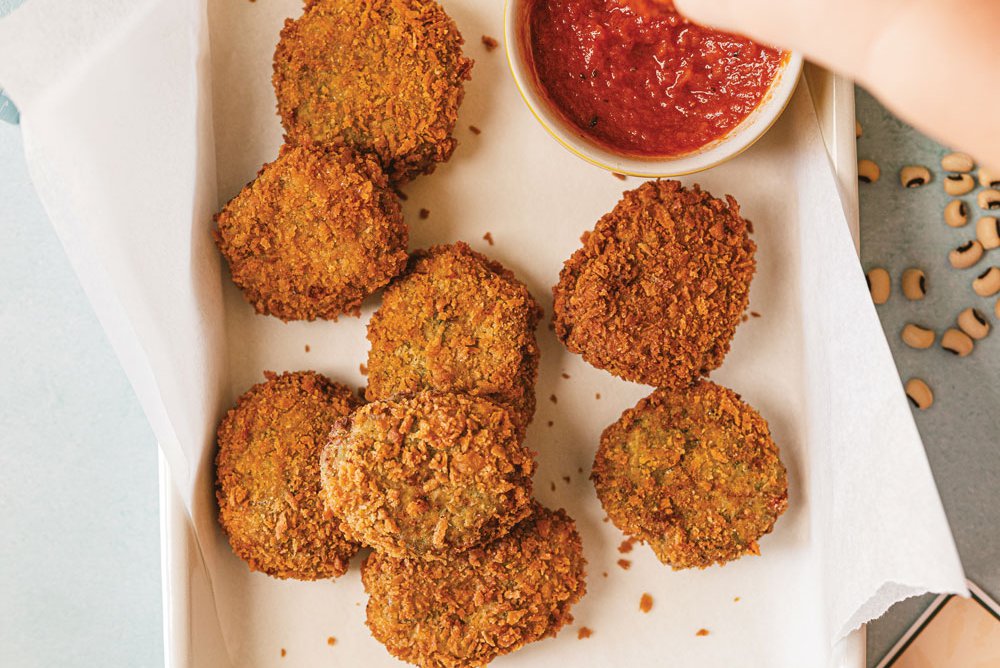 Crispy white bean nuggets with home-made ketchup recipe - Spinneys ...