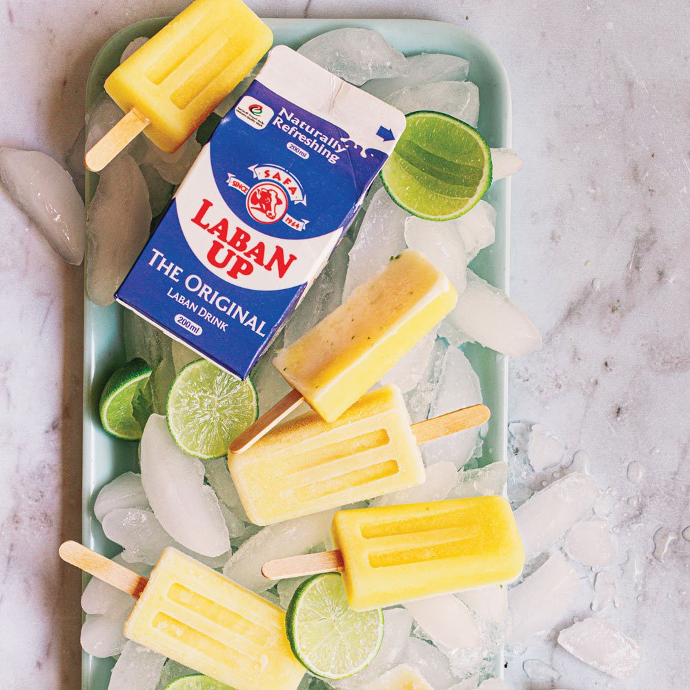 Laban up pineapple popsicles recipe - Spinneys UAE
