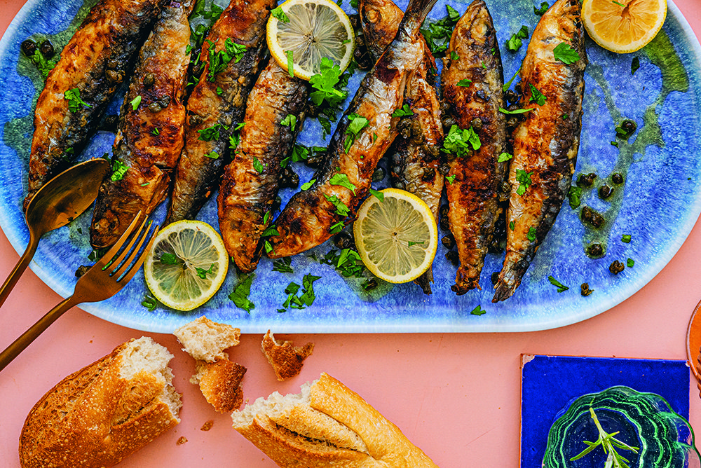 Lemon-marinated sardines with crispy capers recipe - Spinneys United ...