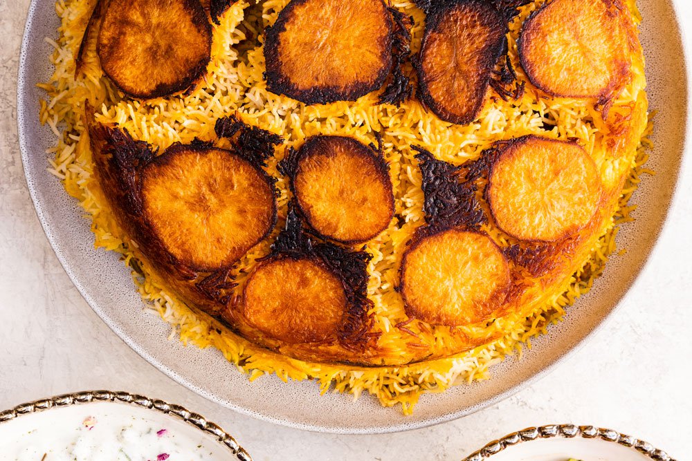 Zahra Abdalla's loobia polo (green bean rice) recipe - Spinneys United ...