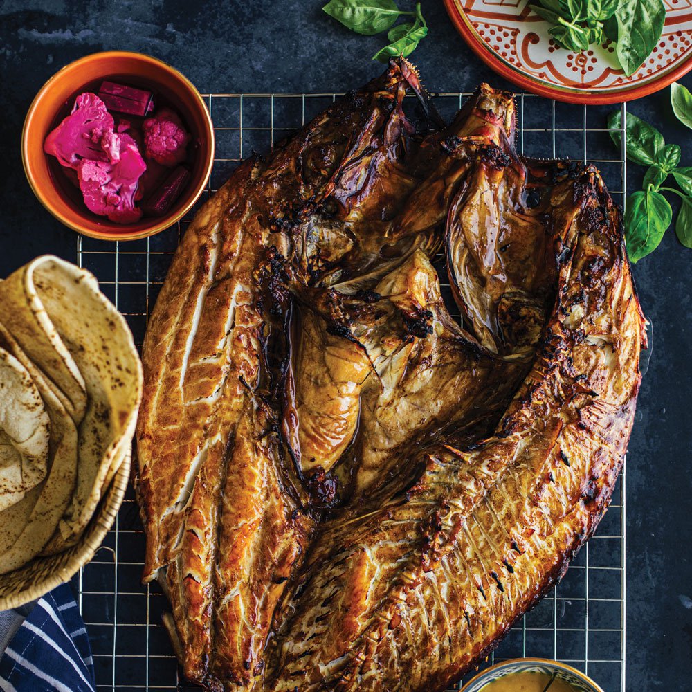 Masgouf with pomegranate glaze recipe - Spinneys UAE