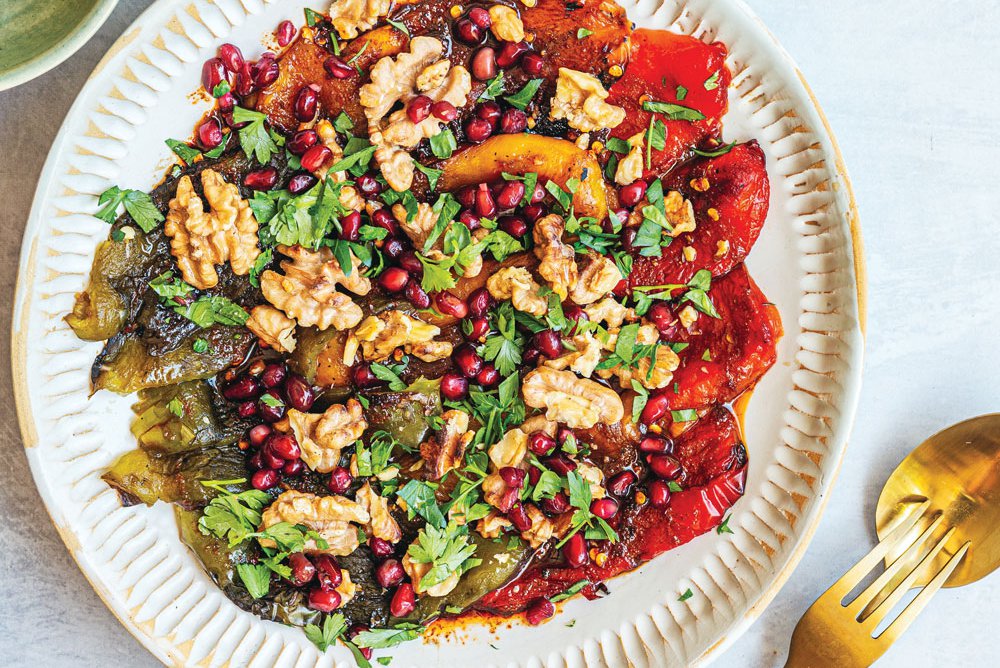 Muhammara salad with spiced olive oil and walnuts recipe - Spinneys UAE