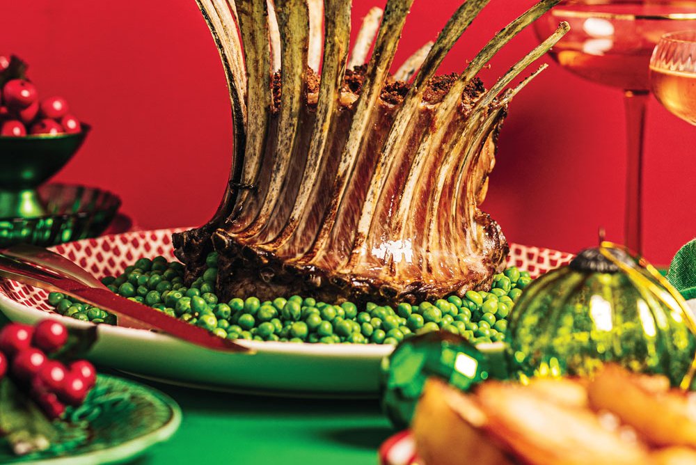 Mustard crusted lamb crown roast recipe - Spinneys United Arab Emirates