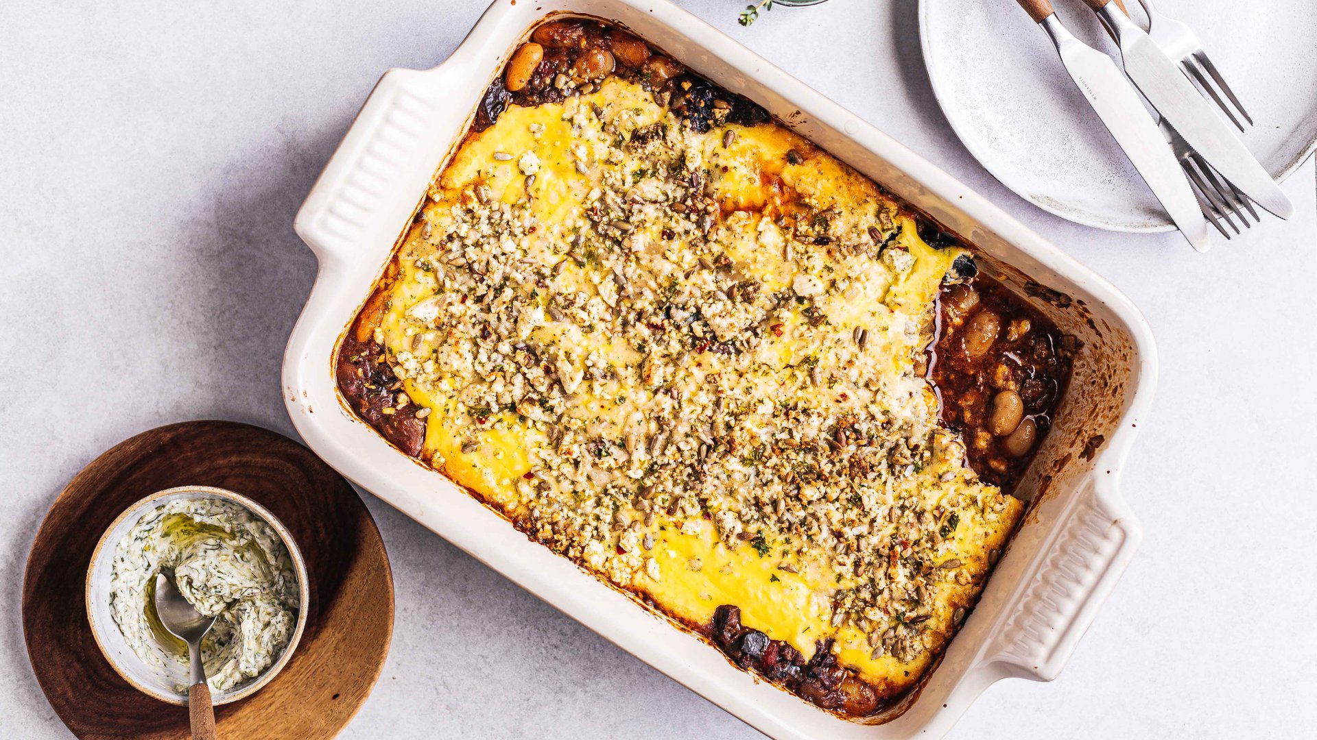 One-pan lamb and butter bean casserole recipe