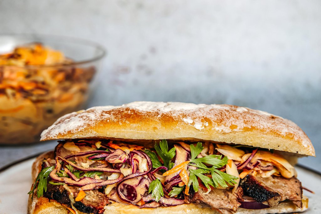 Smoked tomahawk sandwiches recipe