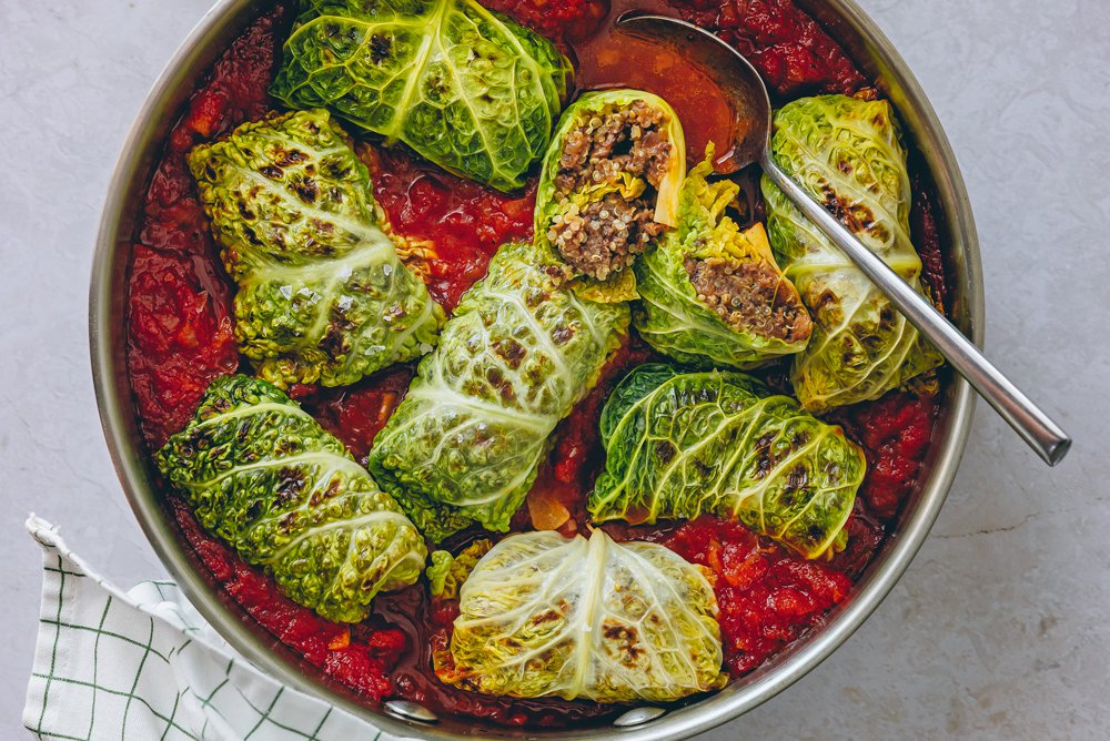 Mushroom cabbage rolls recipe - Spinneys United Arab Emirates