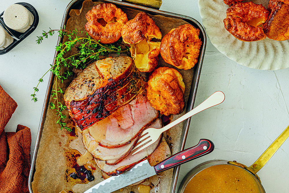 Quick roast sirloin with Yorkshire horseradish gravy recipe - Spinneys ...