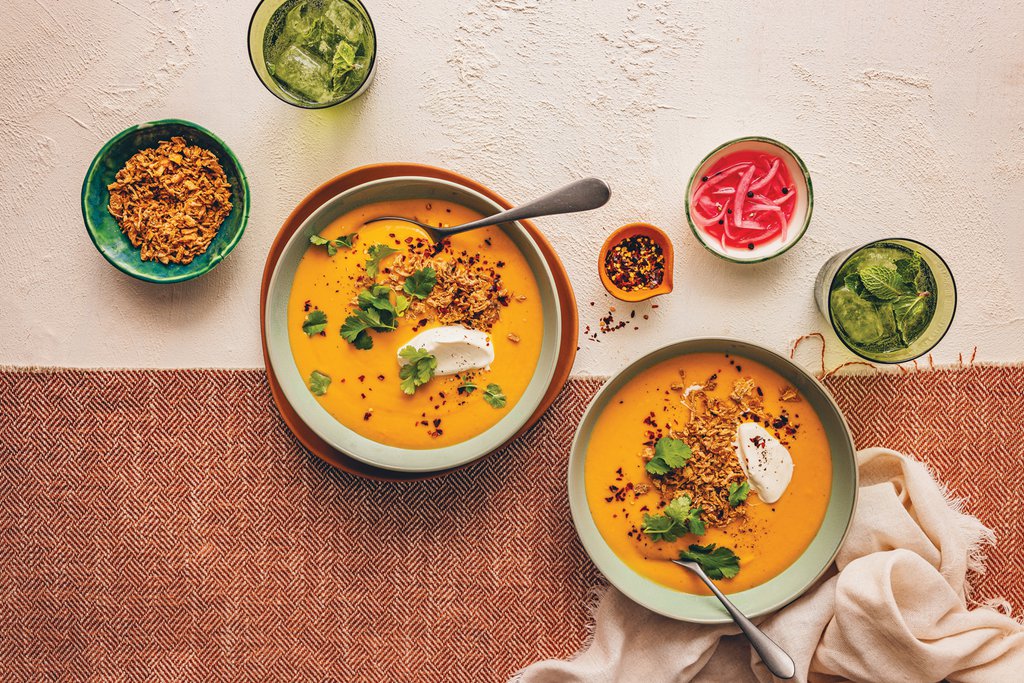 Curried butternut and apple soup with coconut milk recipe - Spinneys ...